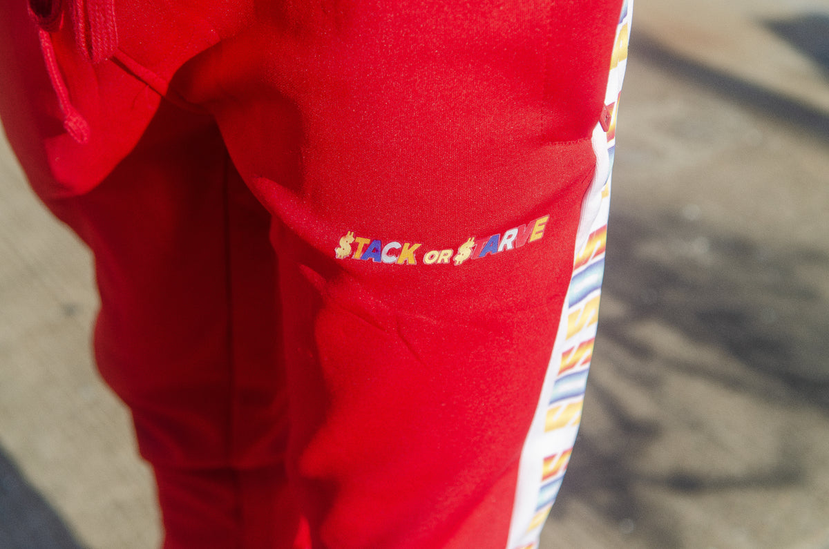 Red Stackorstarve pants – stackorsarve